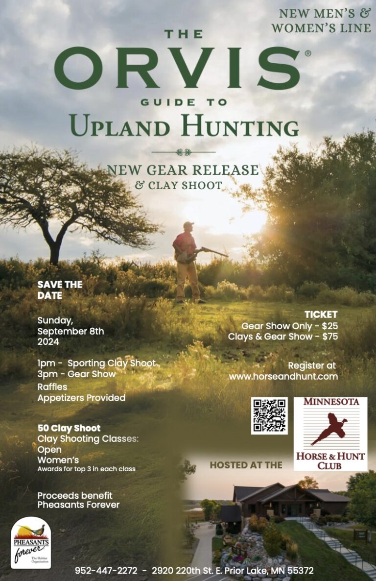 Orvis New Gear - Minnesota Horse & Hunt Club