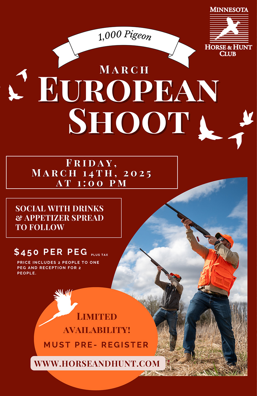 European Hunt - March 2025 - Minnesota Horse & Hunt Club