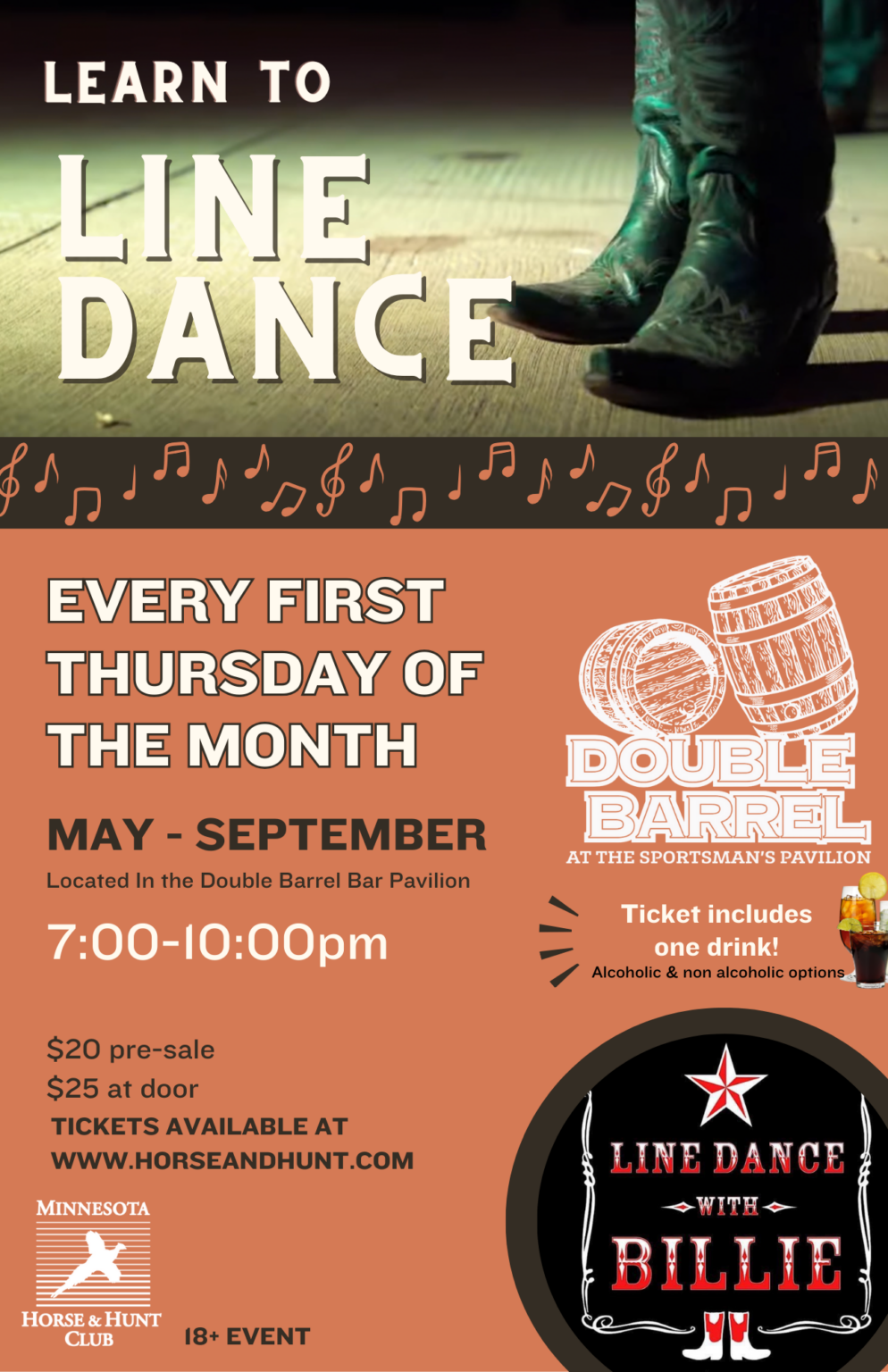 Line Dancing - July 2025 - Minnesota Horse & Hunt Club